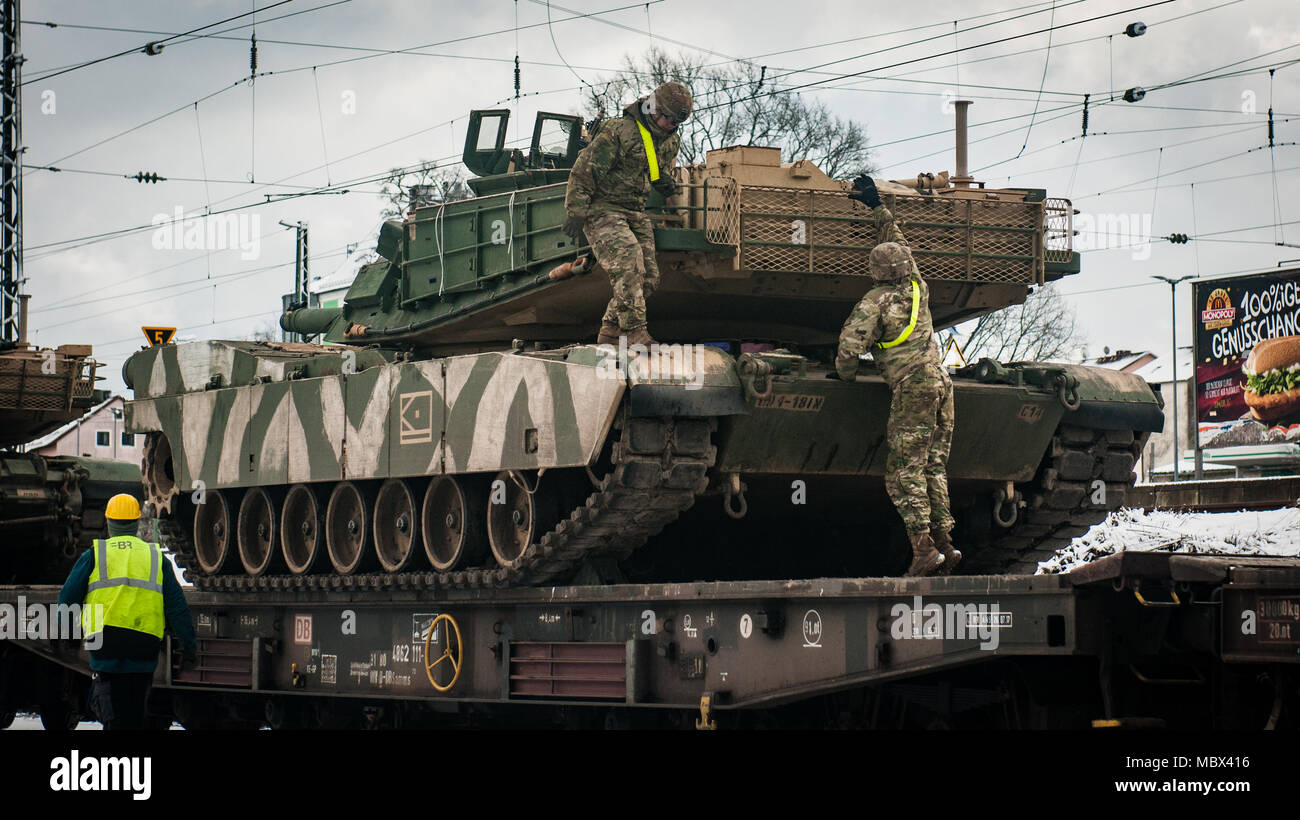 Soldiers assigned to 1st Battalion, 18th Infantry Regiment, 2nd Armored ...