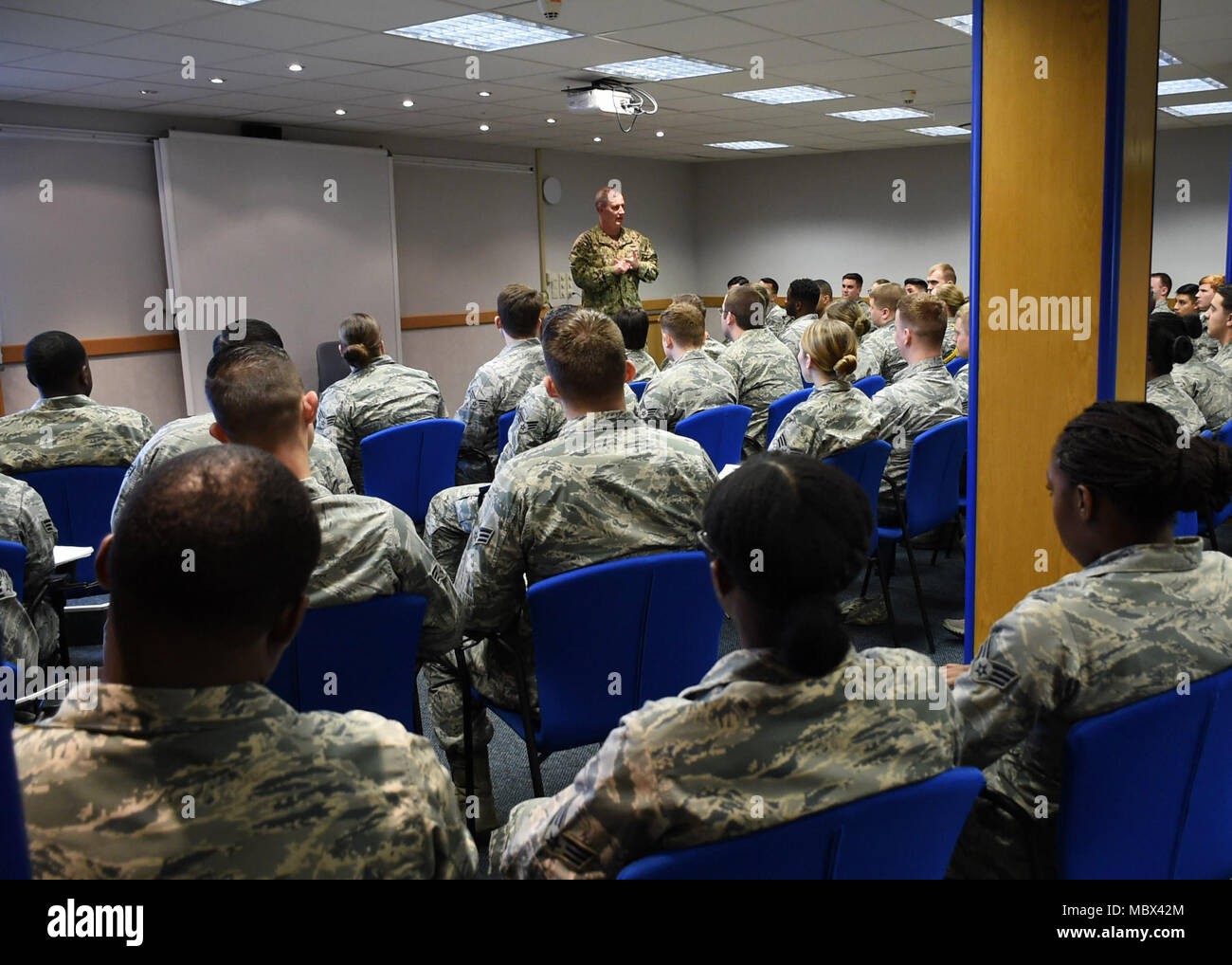 Fleet Master Chief Crispian Addington, U.S. European Command Senior ...