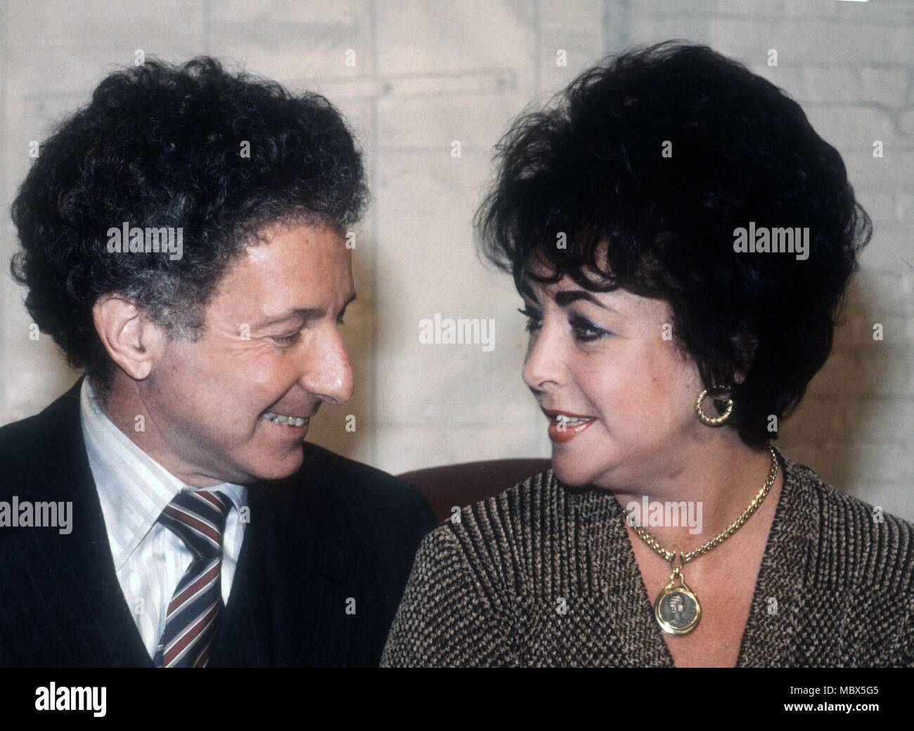 Alan Fleischman Elizabeth Taylor 1981 Photo By Adam Scull/PHOTOlink ...