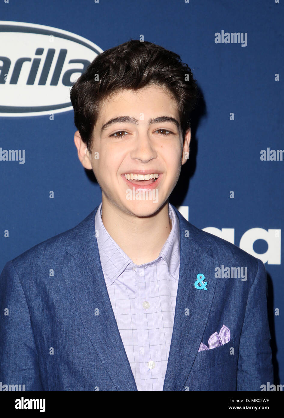 Beverly Hills, Ca. 11th Apr, 2018. Joshua Rushi, at the GLAAD Media ...