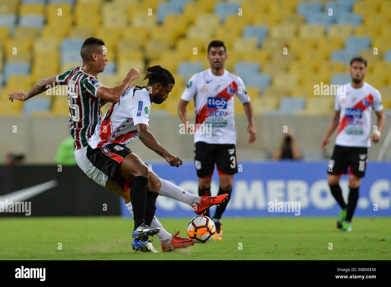 Rio De Janeiro, Brazil. 11th Apr, 2018. Richard and Harold Reina during ...