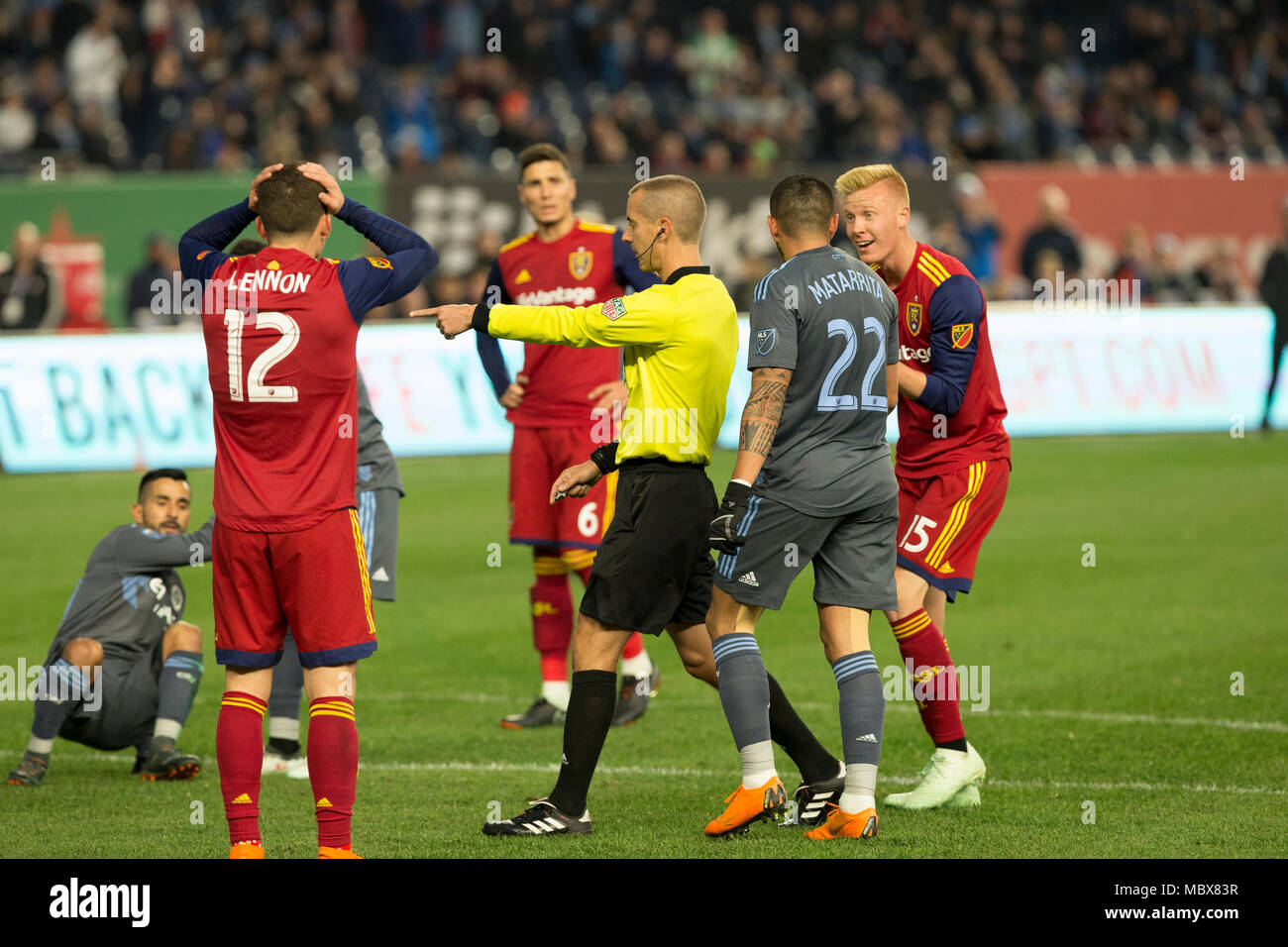 Referee mark geiger shows hi-res stock photography and images - Alamy