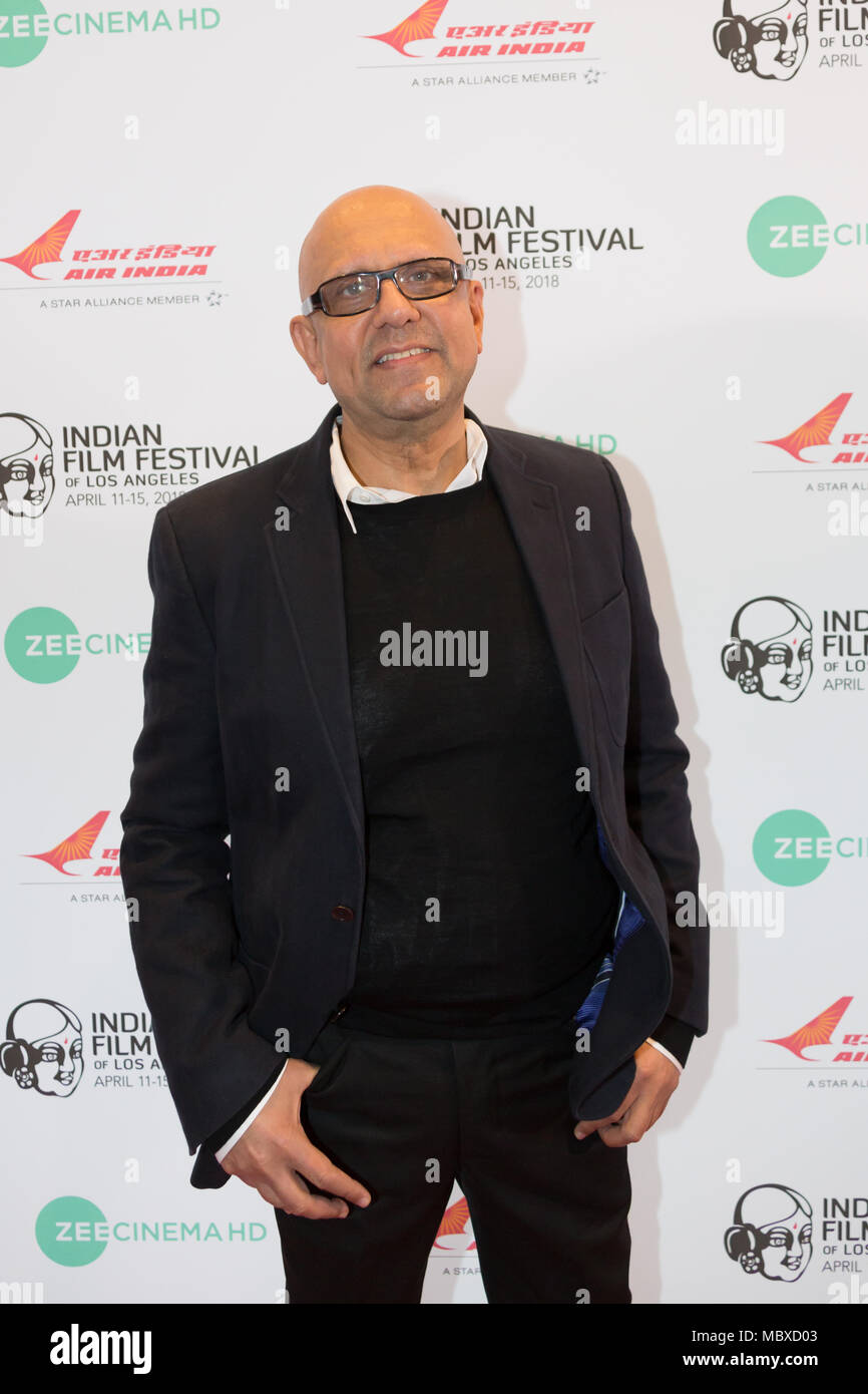 Los Angeles, USA. 11th April, 2018. Rajiv Rai, IFFLA Patron, at Opening ...