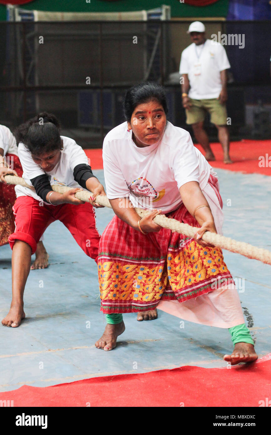 Traditional Game of Assam “Rosi Tona Khel” ( Rope Pulling), Guwahati ...
