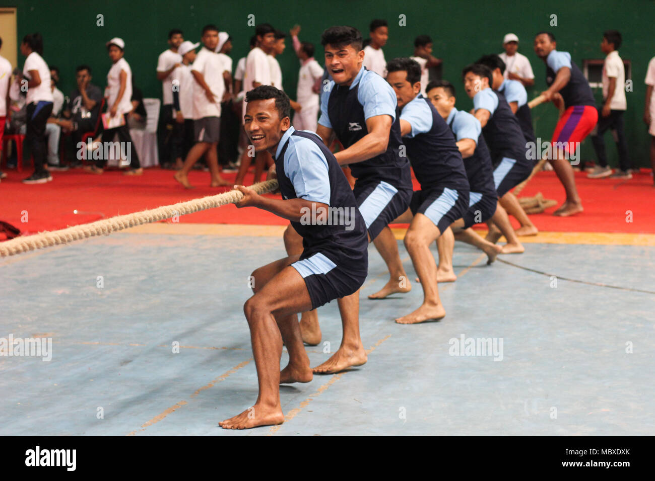 Traditional Game of Assam “Rosi Tona Khel” ( Rope Pulling), Guwahati ...