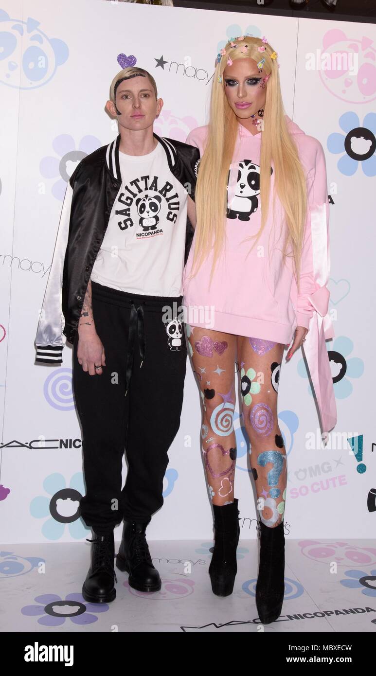 New York, NY, USA. 11th Apr, 2018. Nats Getty, Gigi Gorgeous in ...