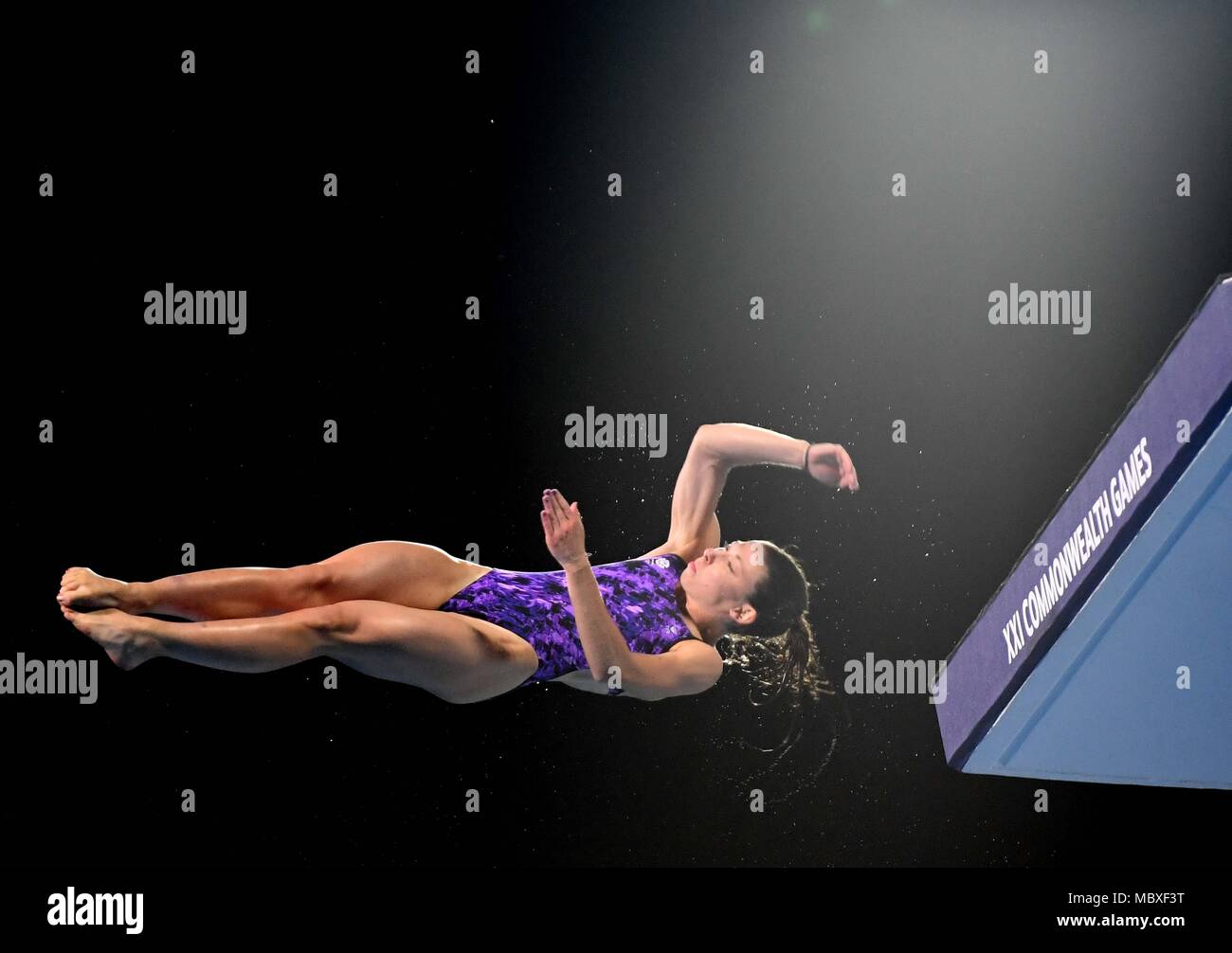 Queensland, Australia. 12th Apr, 2018. Gemma McArthur (SCO). Womens 10m ...