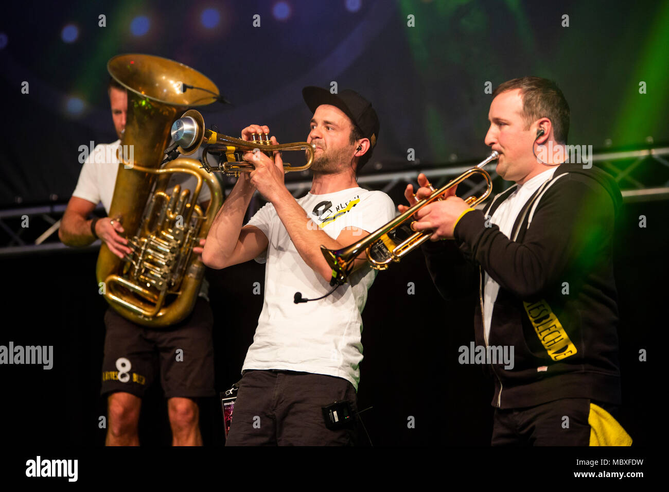 German brass instrument hi-res stock photography and images - Alamy