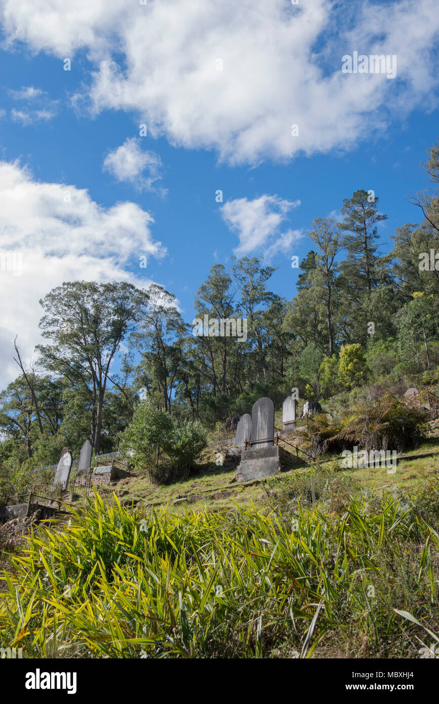 Walhalla cemetery australia hi-res stock photography and images - Alamy