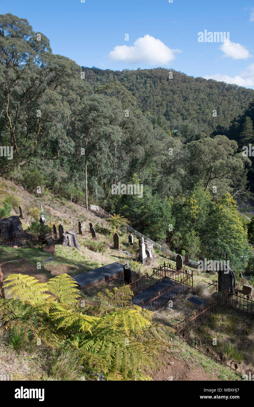 Walhalla cemetery australia hi-res stock photography and images - Alamy