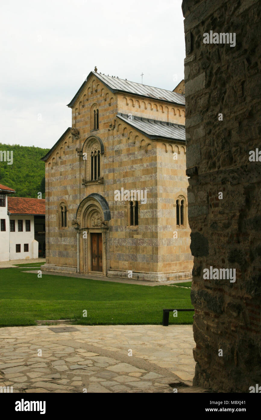Serbian orthodox monastery visoki decani hi-res stock photography and ...