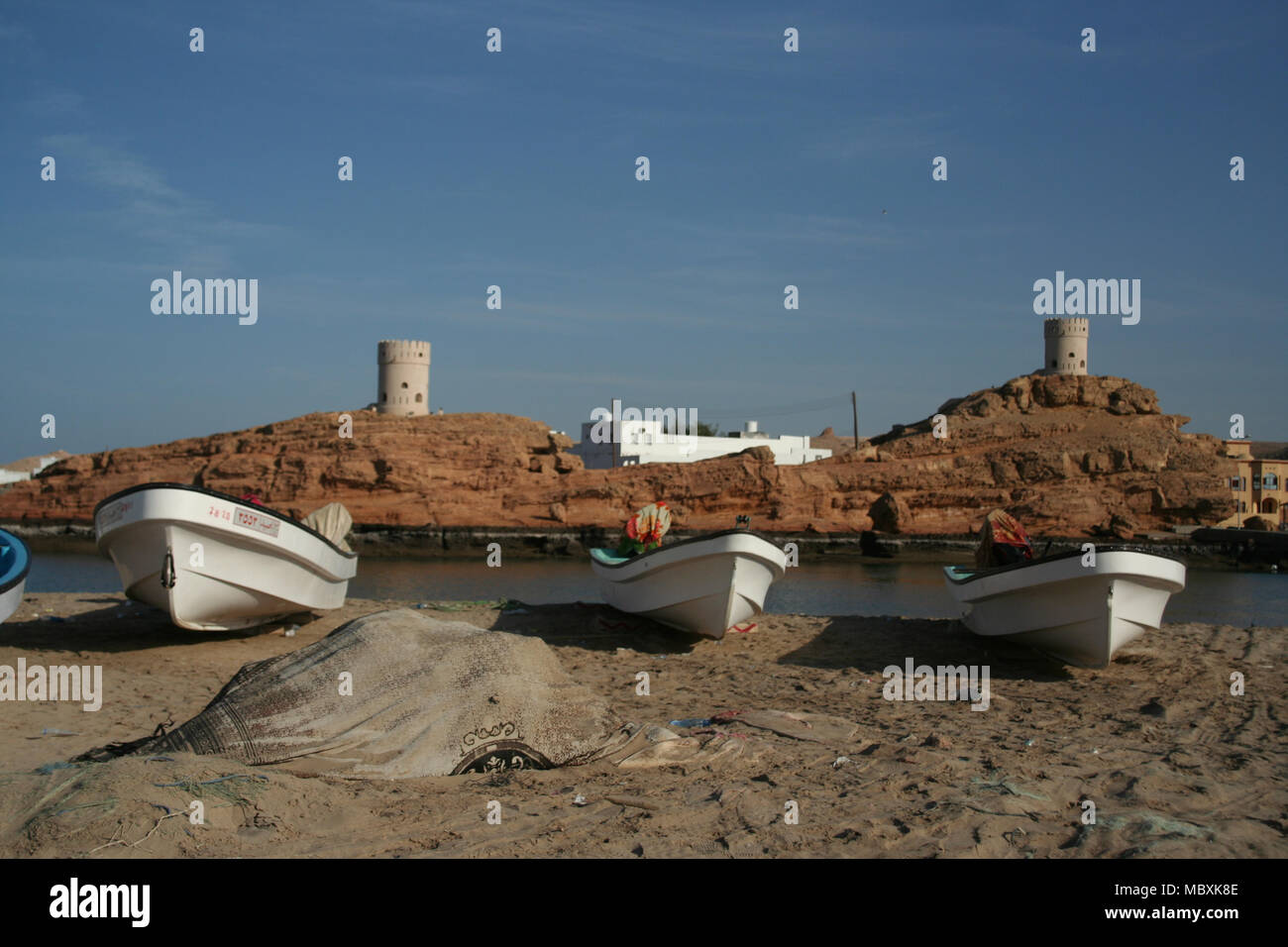 Sur Harbour, southern Oman Stock Photo - Alamy