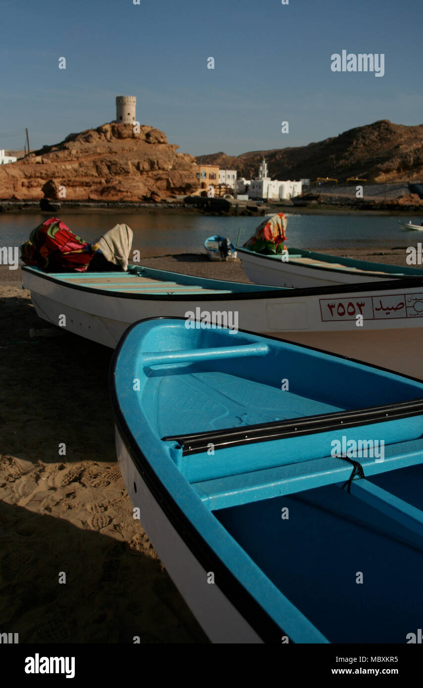 Sur Harbour, southern Oman Stock Photo - Alamy