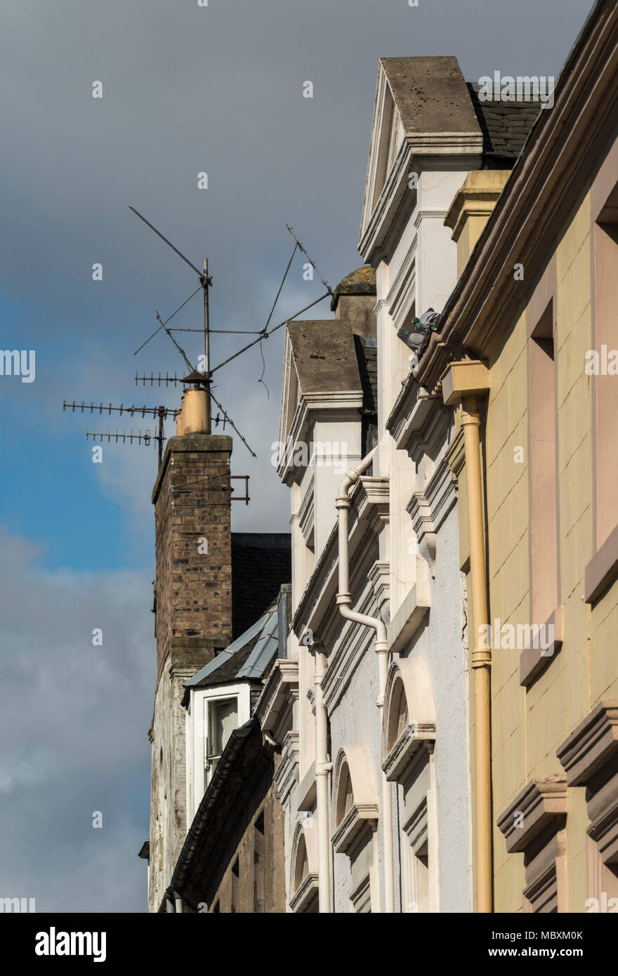 Examples of Georgian architecture in Perth, Scotland,UK Stock Photo - Alamy