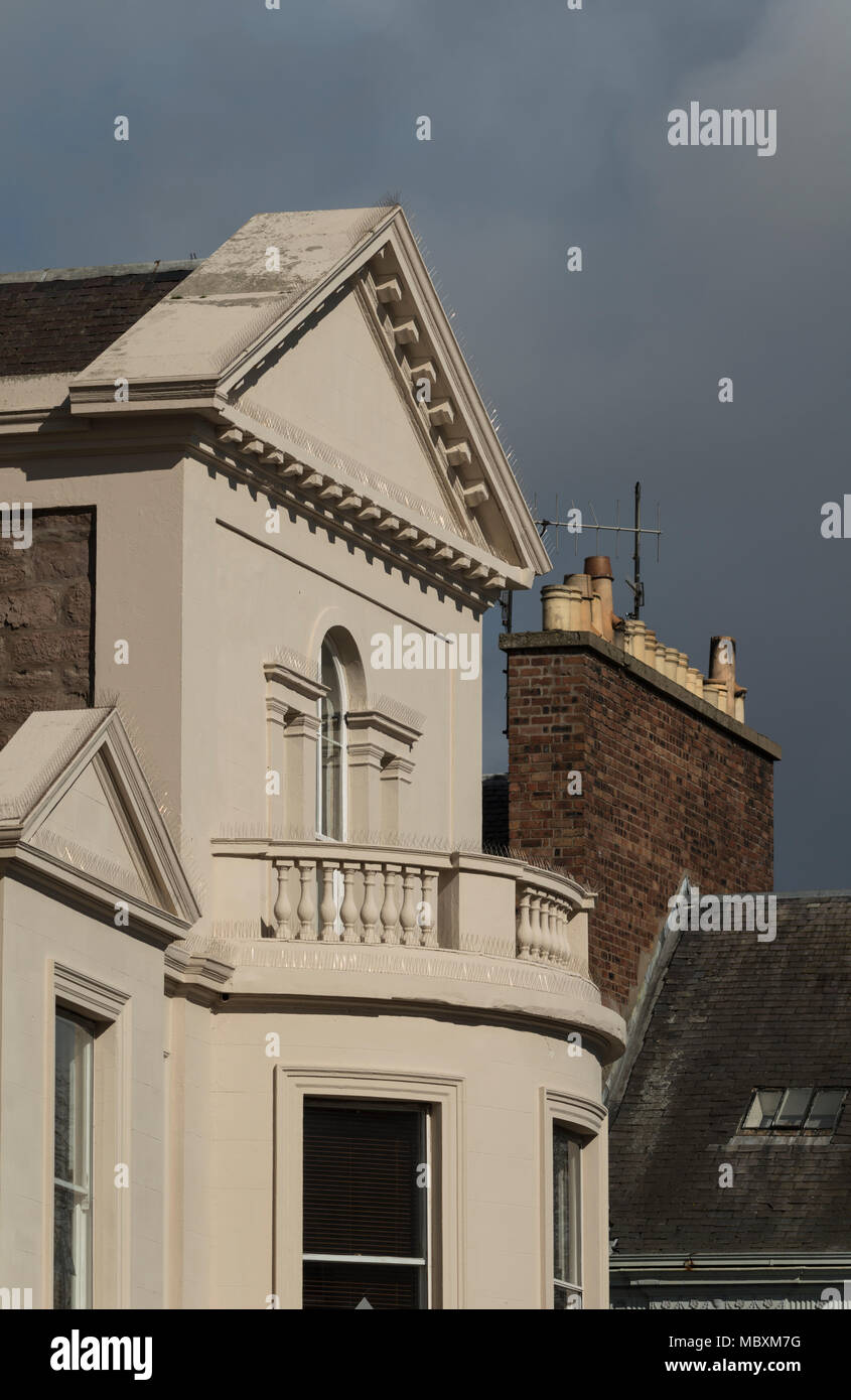 Examples of Georgian architecture in Perth, Scotland,UK Stock Photo - Alamy