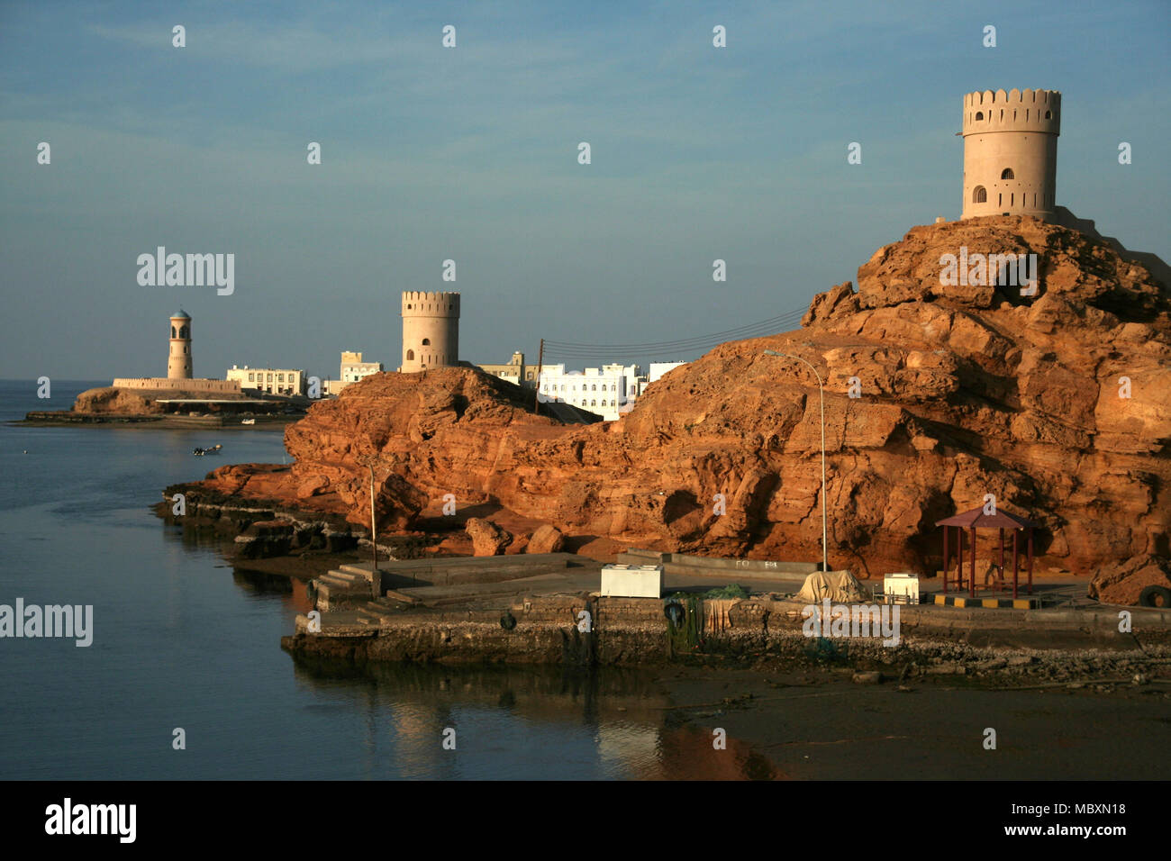 Sur Harbour, southern Oman Stock Photo - Alamy