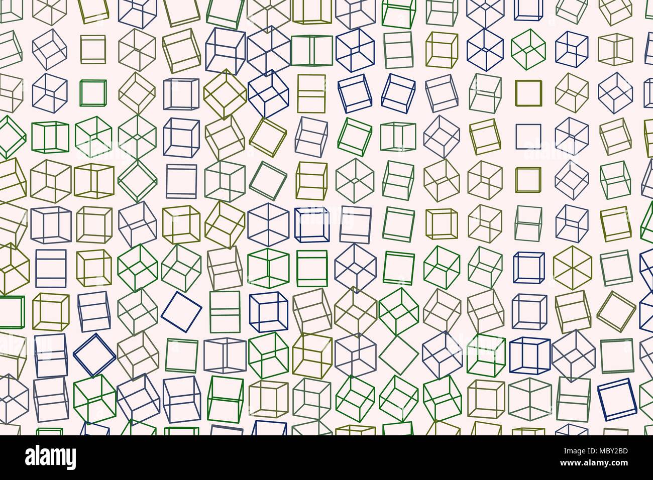 Conceptual background square, rectangle pattern for design. 3D ...