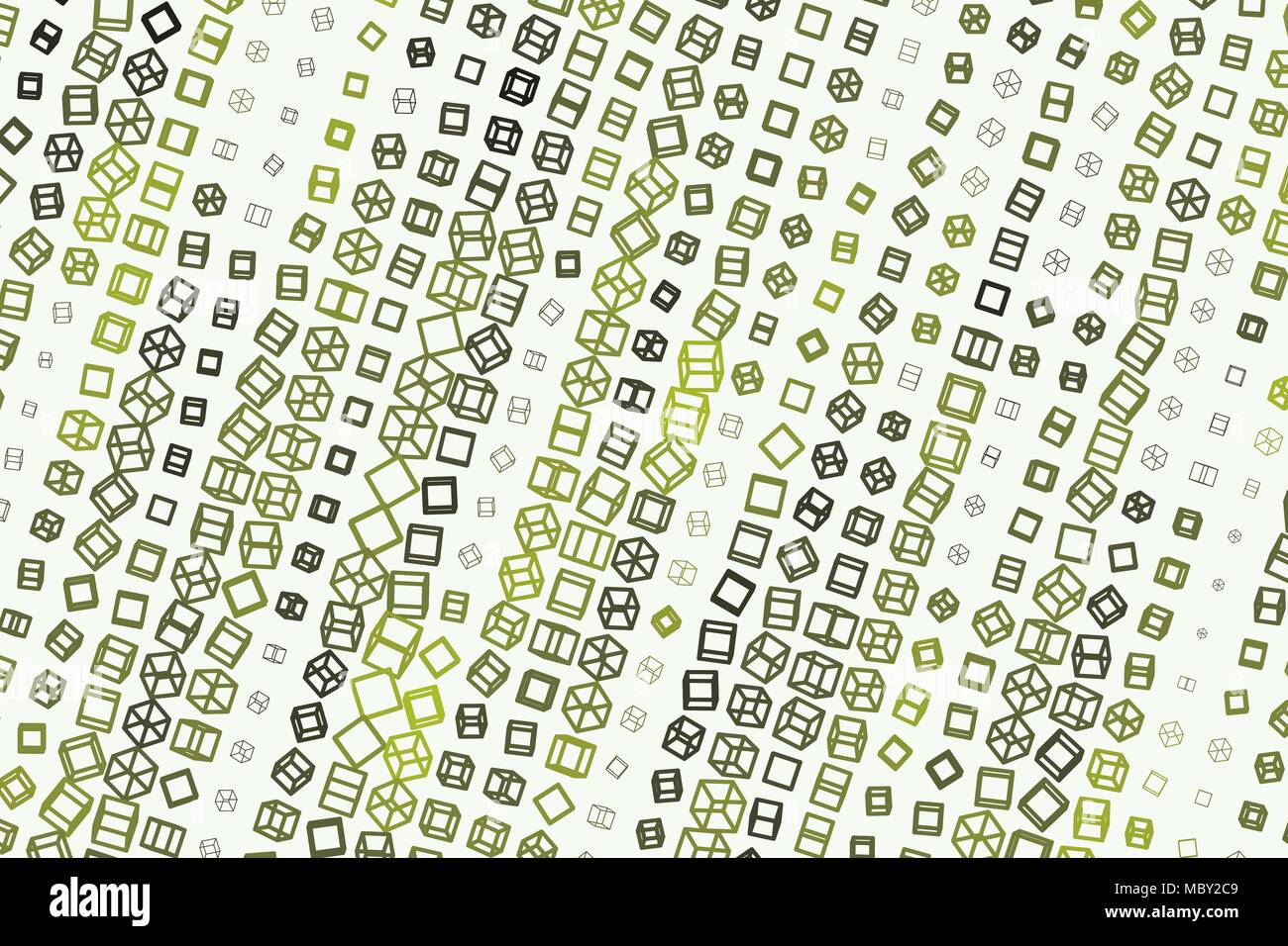 Shape Of Square Rectangle Abstract Background Pattern 3d Perspective View Style Of Mosaic Or