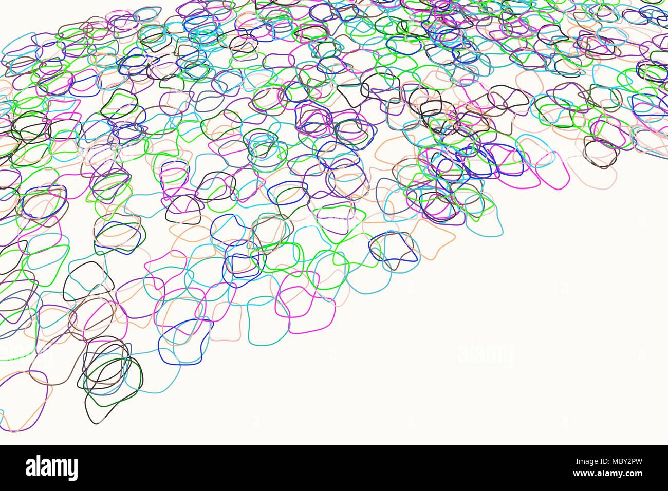 Shape of , abstract background pattern. 3D perspective view. Vector ...