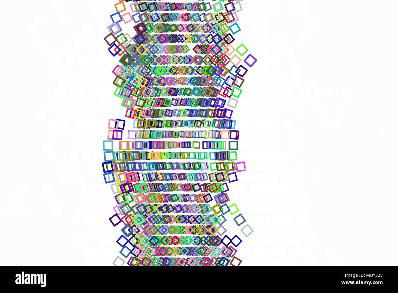 Background Abstract Square Rectangle Pattern For Design 3d Perspective View Vector