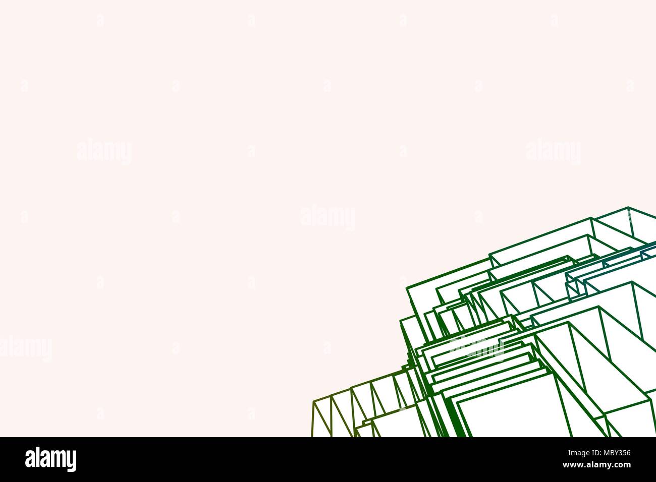 Abstract Conceptual Square Rectangle Pattern Good For Web Page Graphic Design Catalog