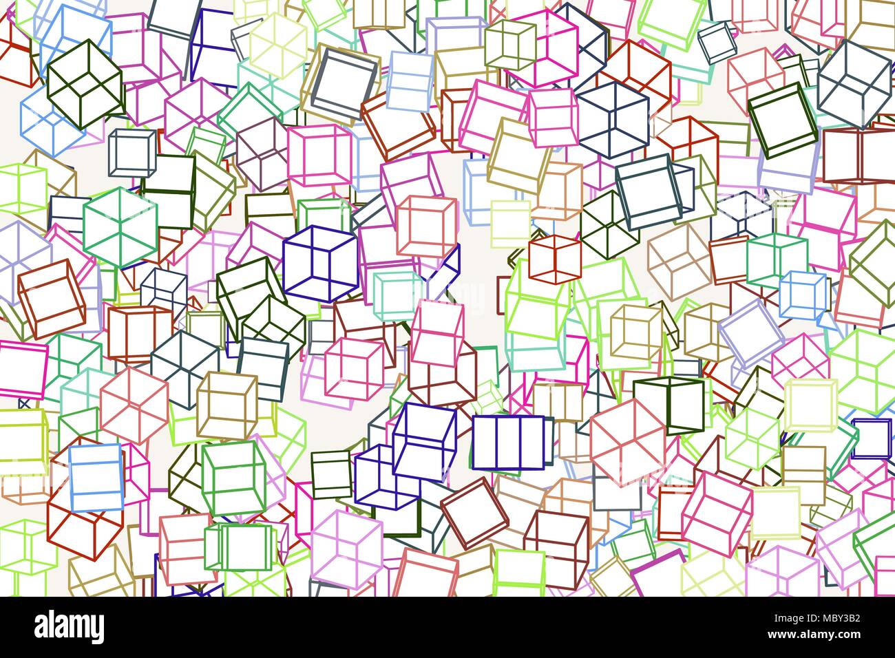 Abstract Conceptual Square Rectangle Pattern Good For Web Page