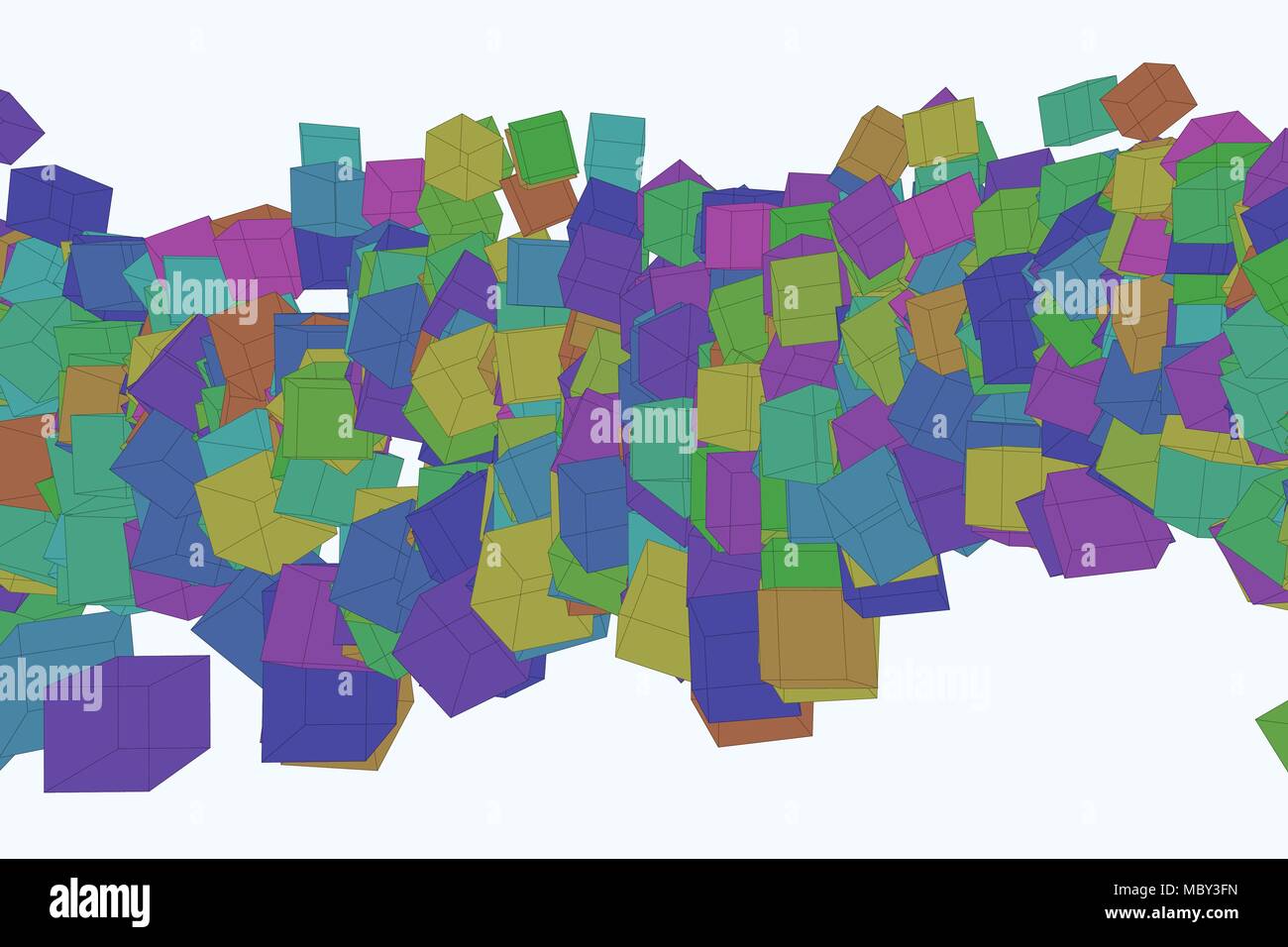 Abstract colored square, rectangle shape pattern. Good for web page ...