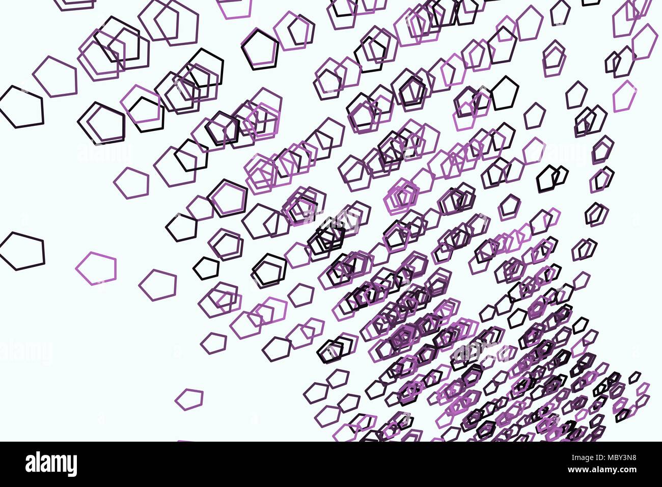 Abstract geometric pentagon pattern, colorful & artistic for graphic ...