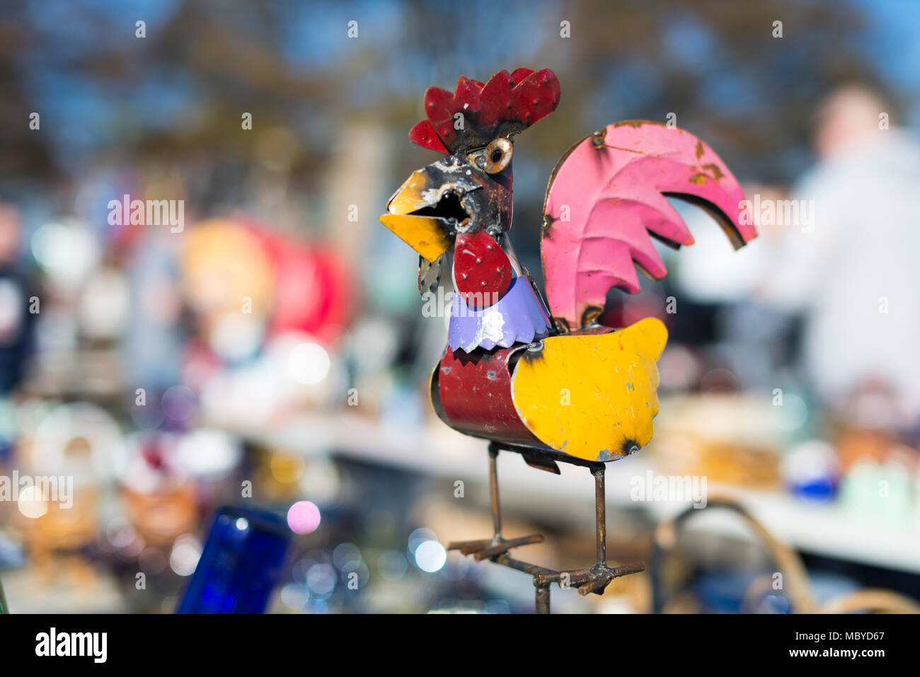 Metal rooster hi-res stock photography and images - Alamy