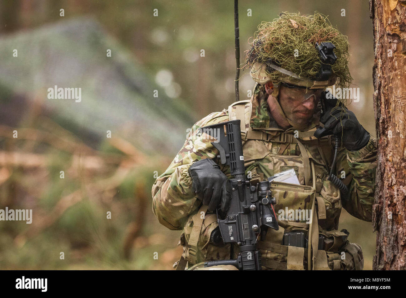 GRAFENWOEHR, Germany – U.S. Army Sgt. Andrew Toner, 500th Engineer ...