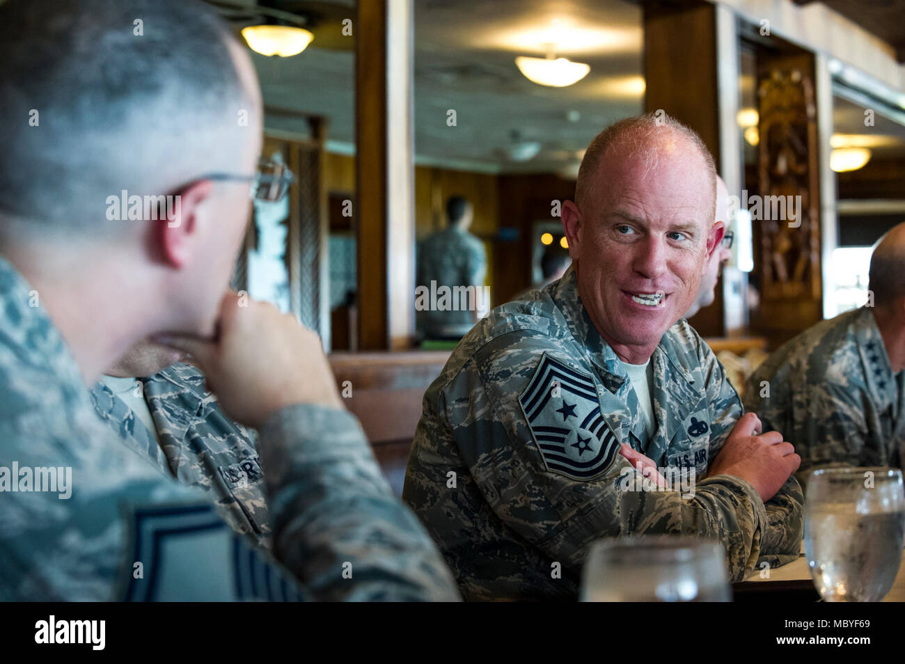 Chief Master Sgt. Frank H. Batten III, Air Combat Command (ACC) command ...