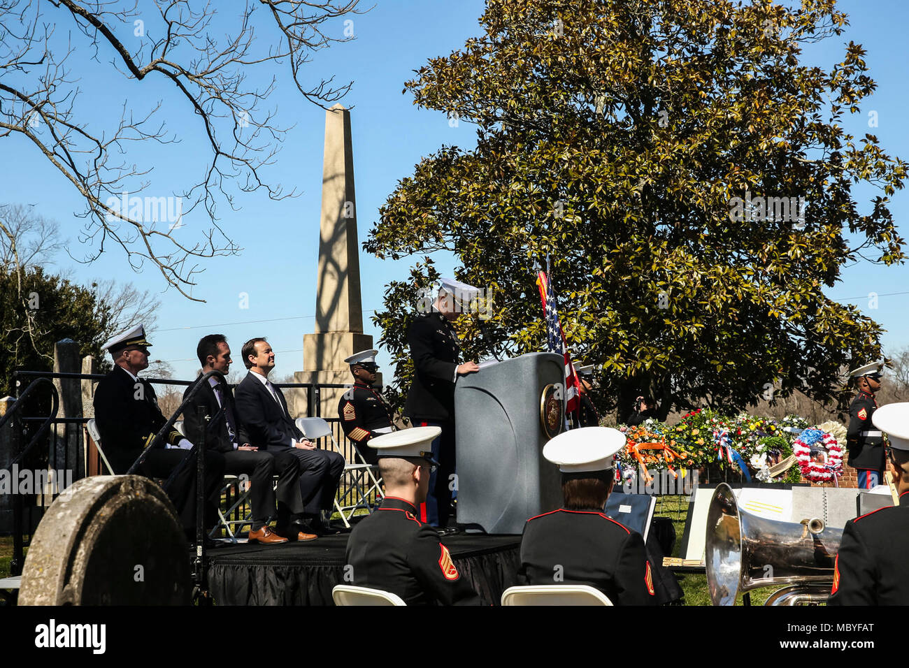 U.S. Marine Corps Col. Joseph M. Murray, commander, Marine Corps ...
