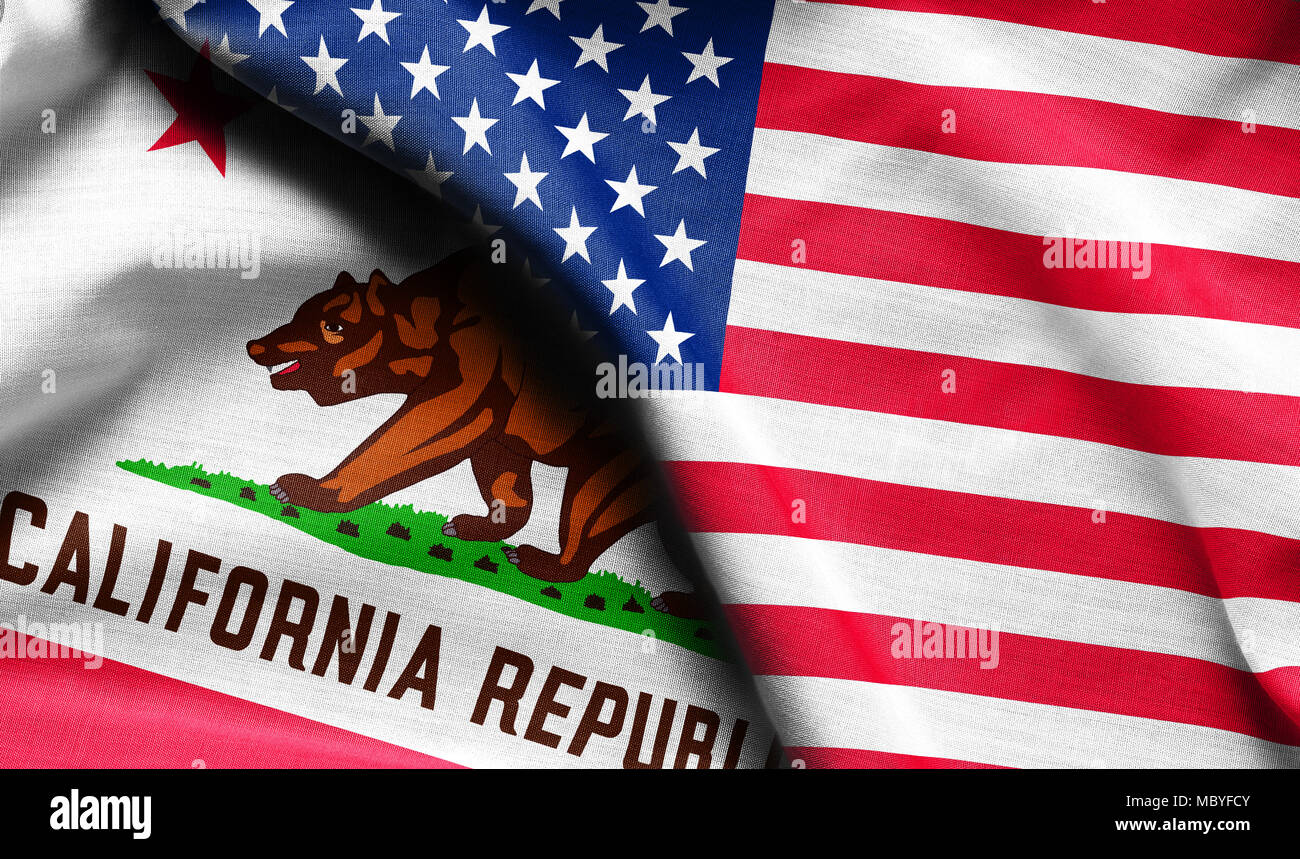 Californiaflag hi-res stock photography and images - Alamy