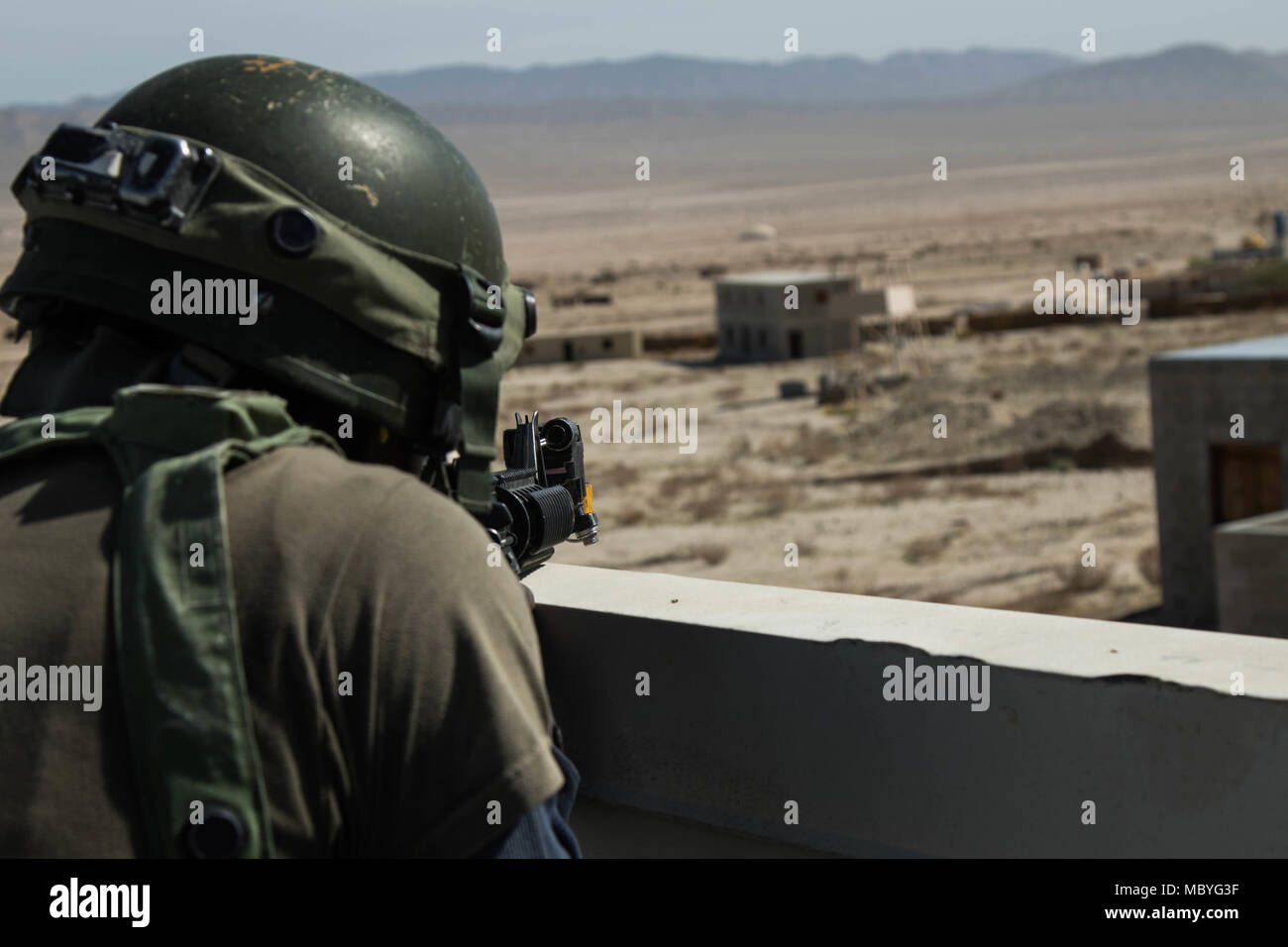FORT IRWIN, Calif. – 11th Armored Cavalry Regiment Troopers defended ...