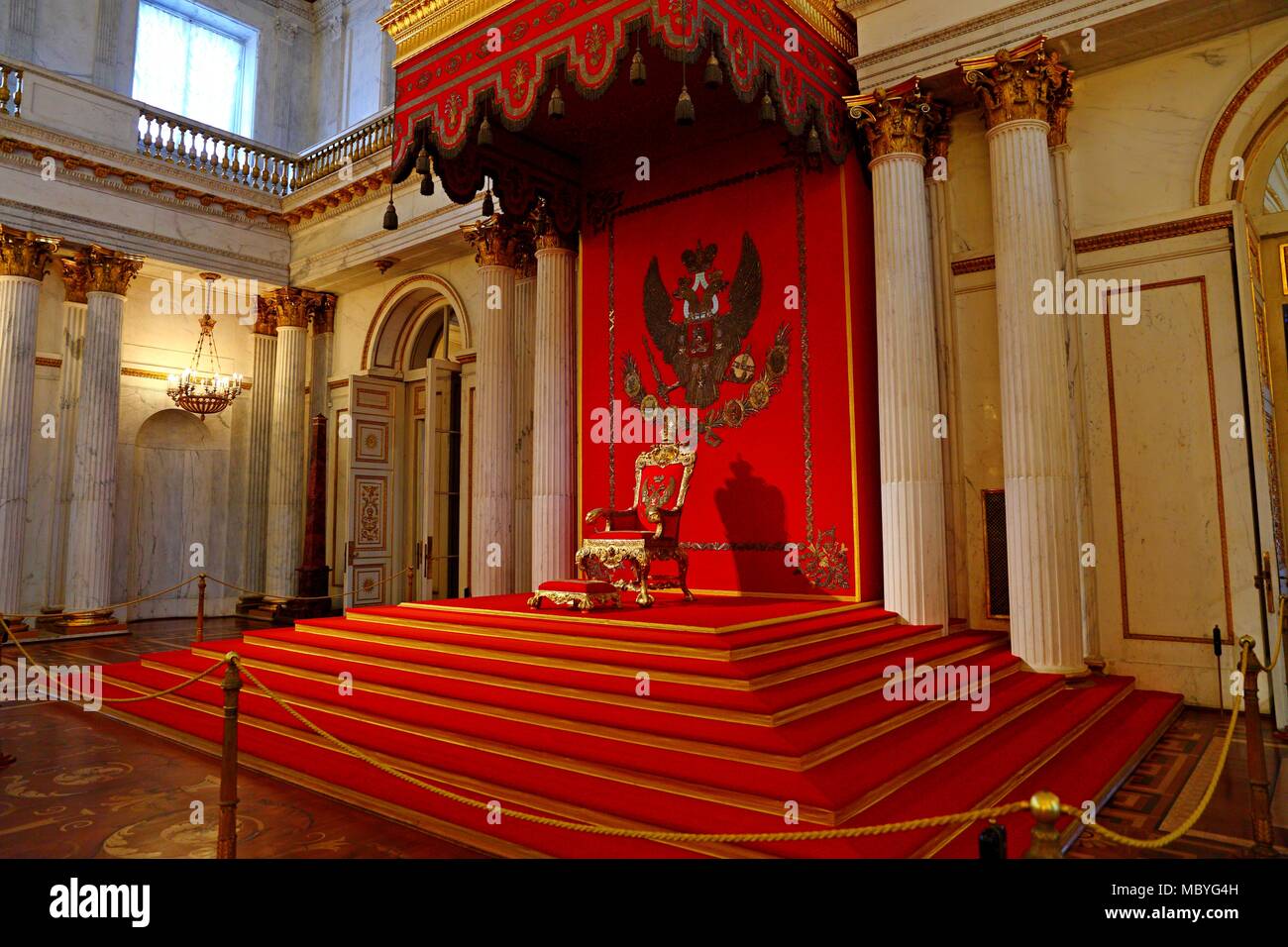Small throne room the hermitage hi-res stock photography and images - Alamy