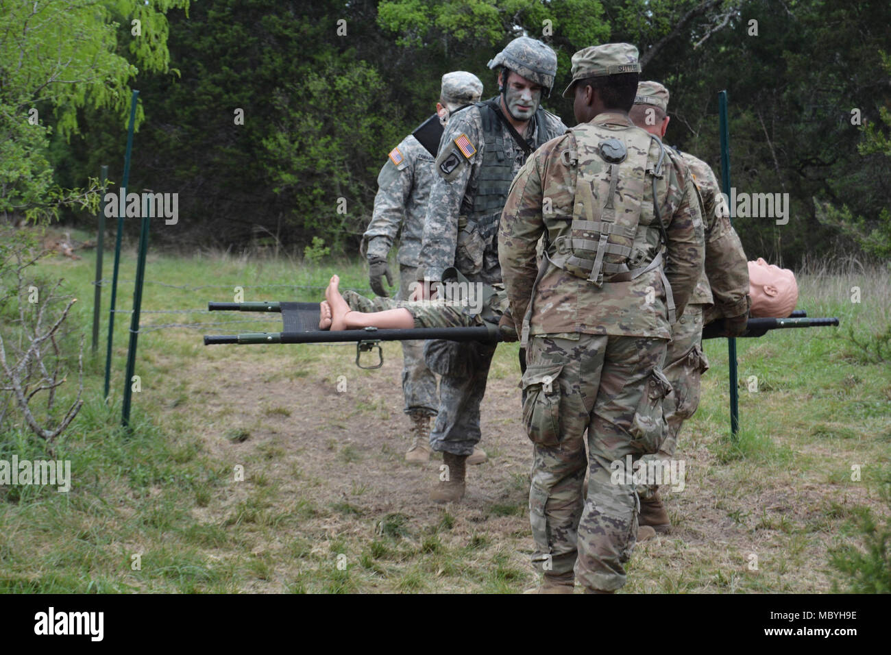 U.S. Army 1st Lt. Devon Furey, masters one of three warrior skills ...