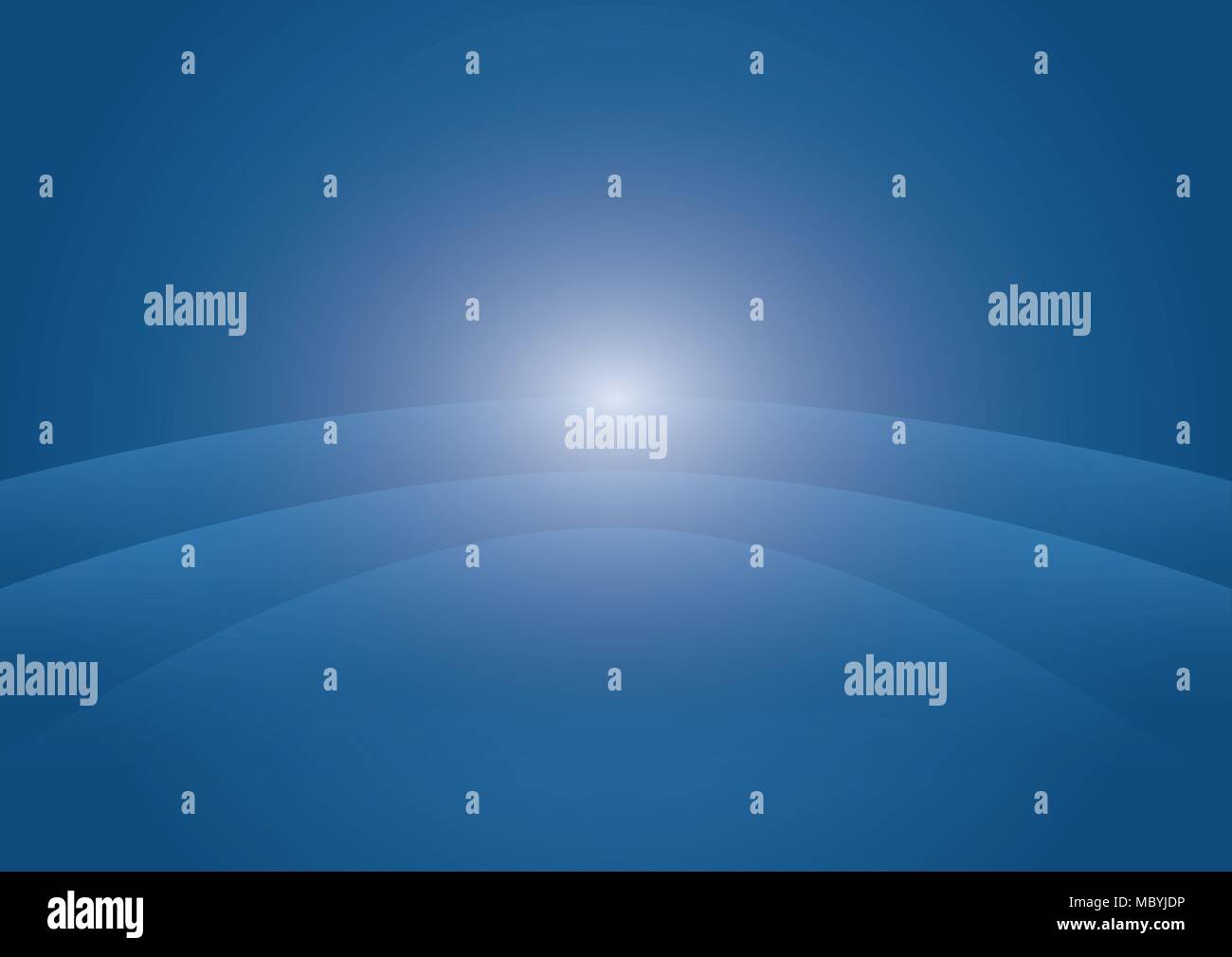 Blue gradient abstract background with glowing light Stock Vector Image ...