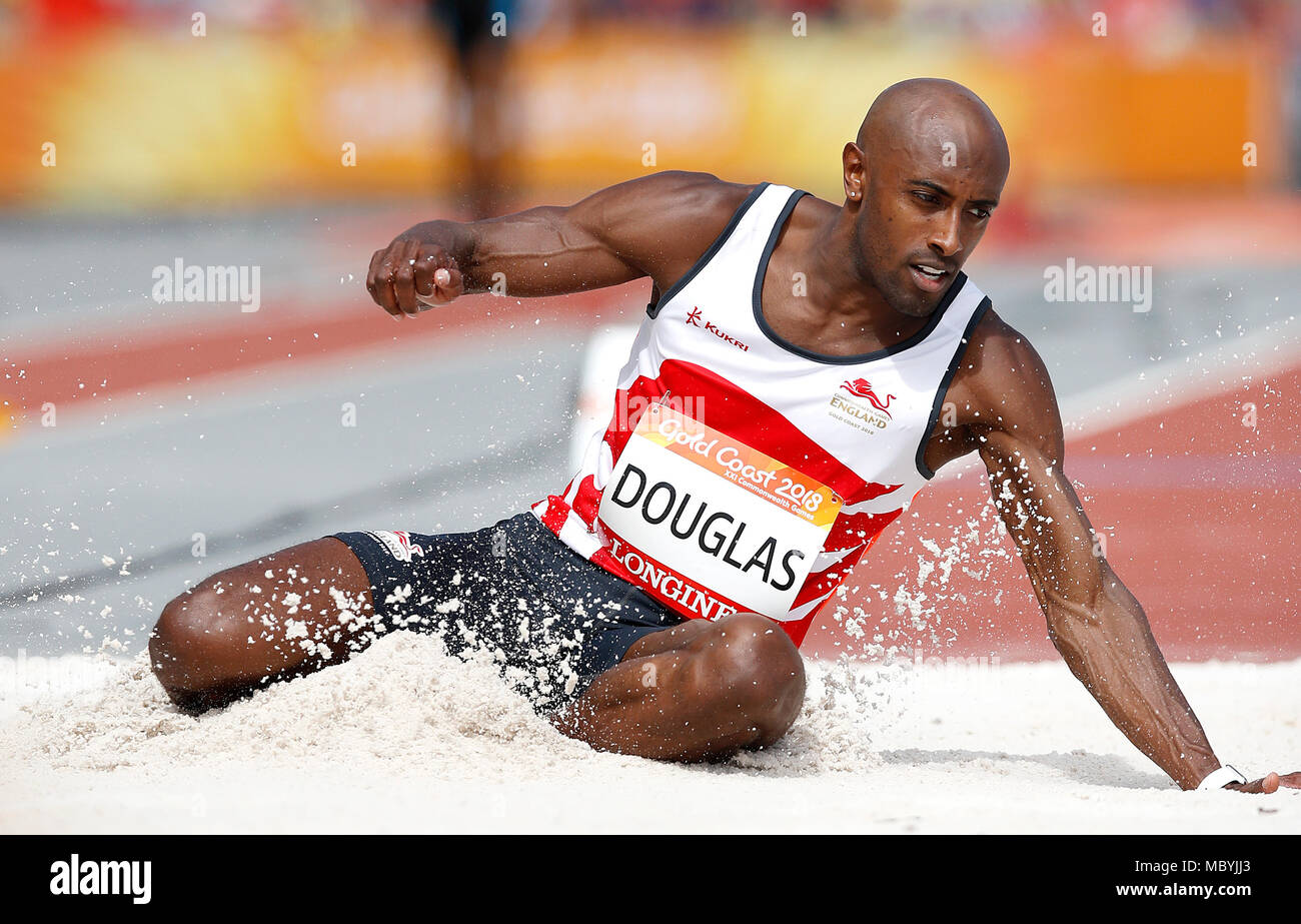 England's Nathan Douglas in action during qualifying for the Men's ...