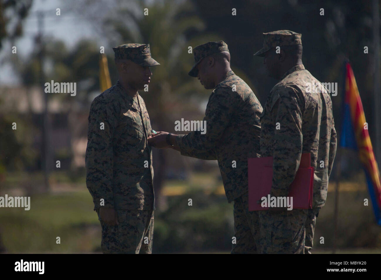 Chief Warrant Officer 2 Issac L. Lawrence Jr., officer in charge in the ...