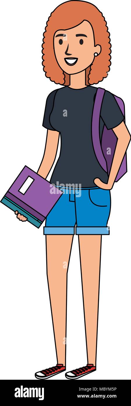 woman student avatar character Stock Vector Image & Art - Alamy