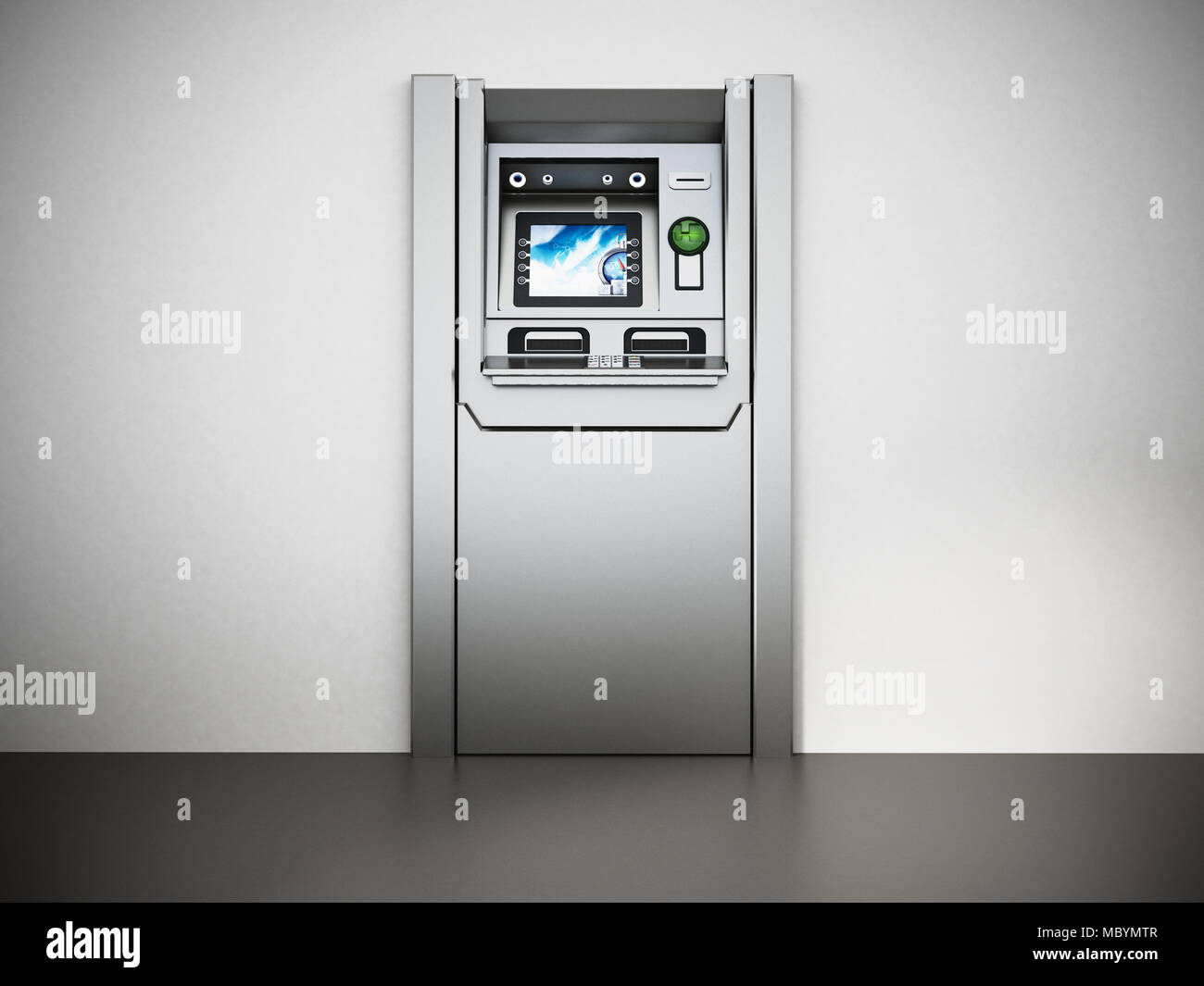Automated teller illustration hi-res stock photography and images - Alamy