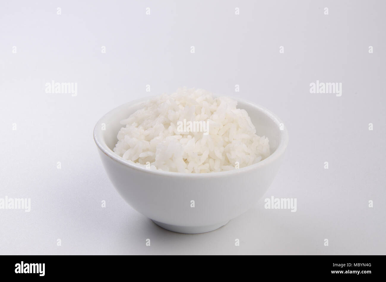 Rice isolated on white background Stock Photo - Alamy