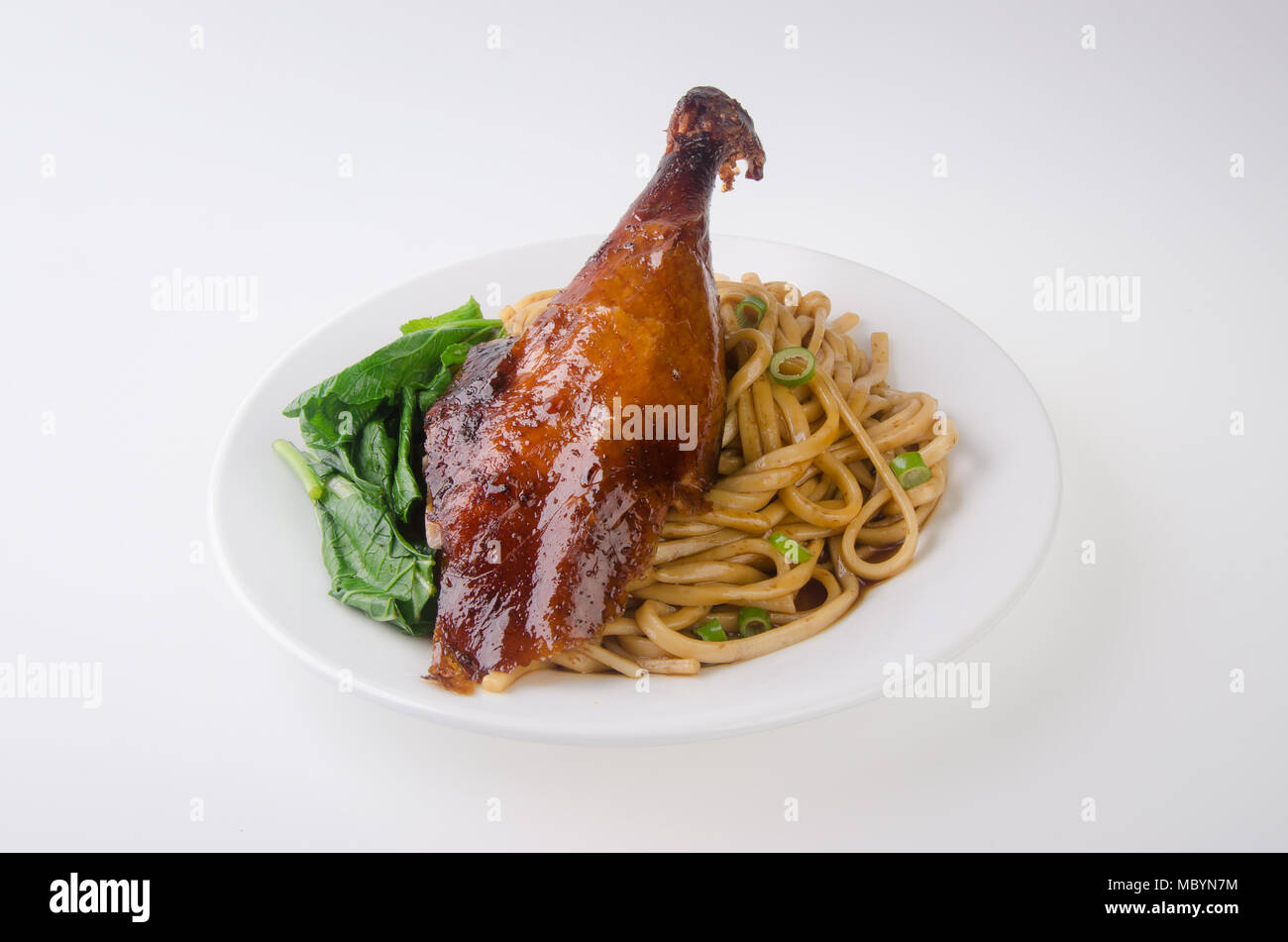 Duck noodle food. asia food Stock Photo - Alamy