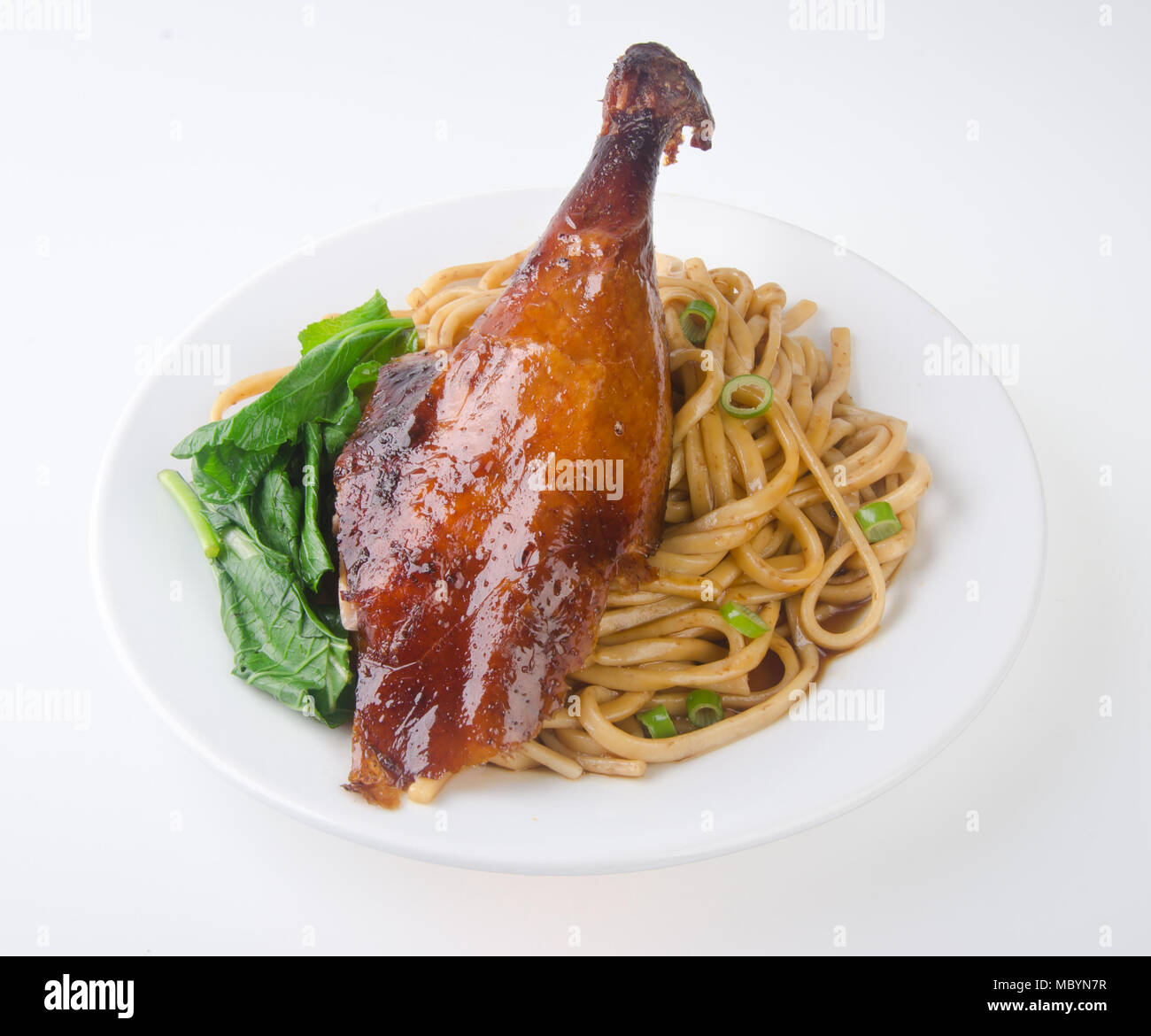 Duck noodle food. asia food Stock Photo - Alamy