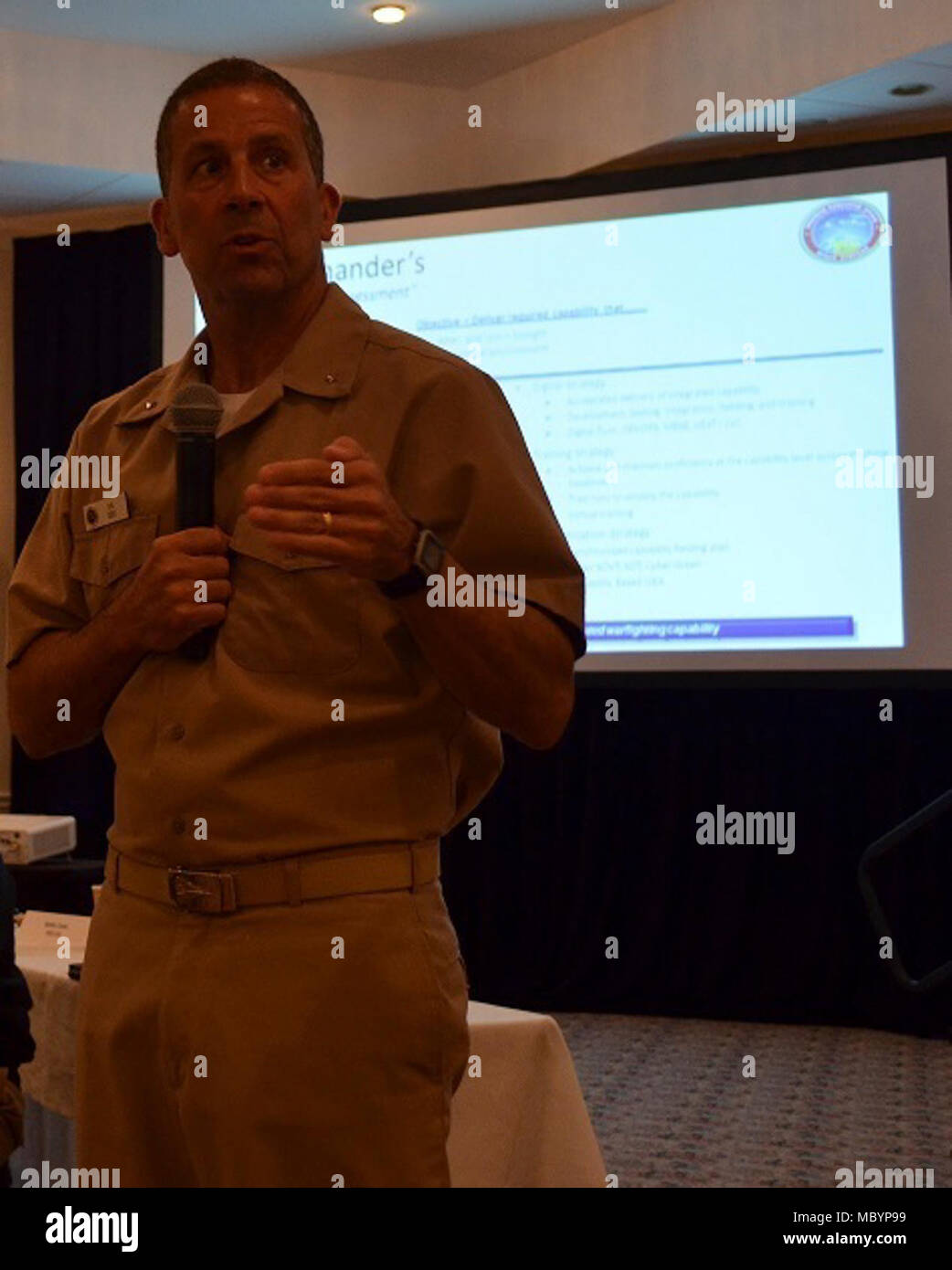 SAN DIEGO (April 4, 2018) Rear Adm. Carl "Chebs" Chebi, program ...