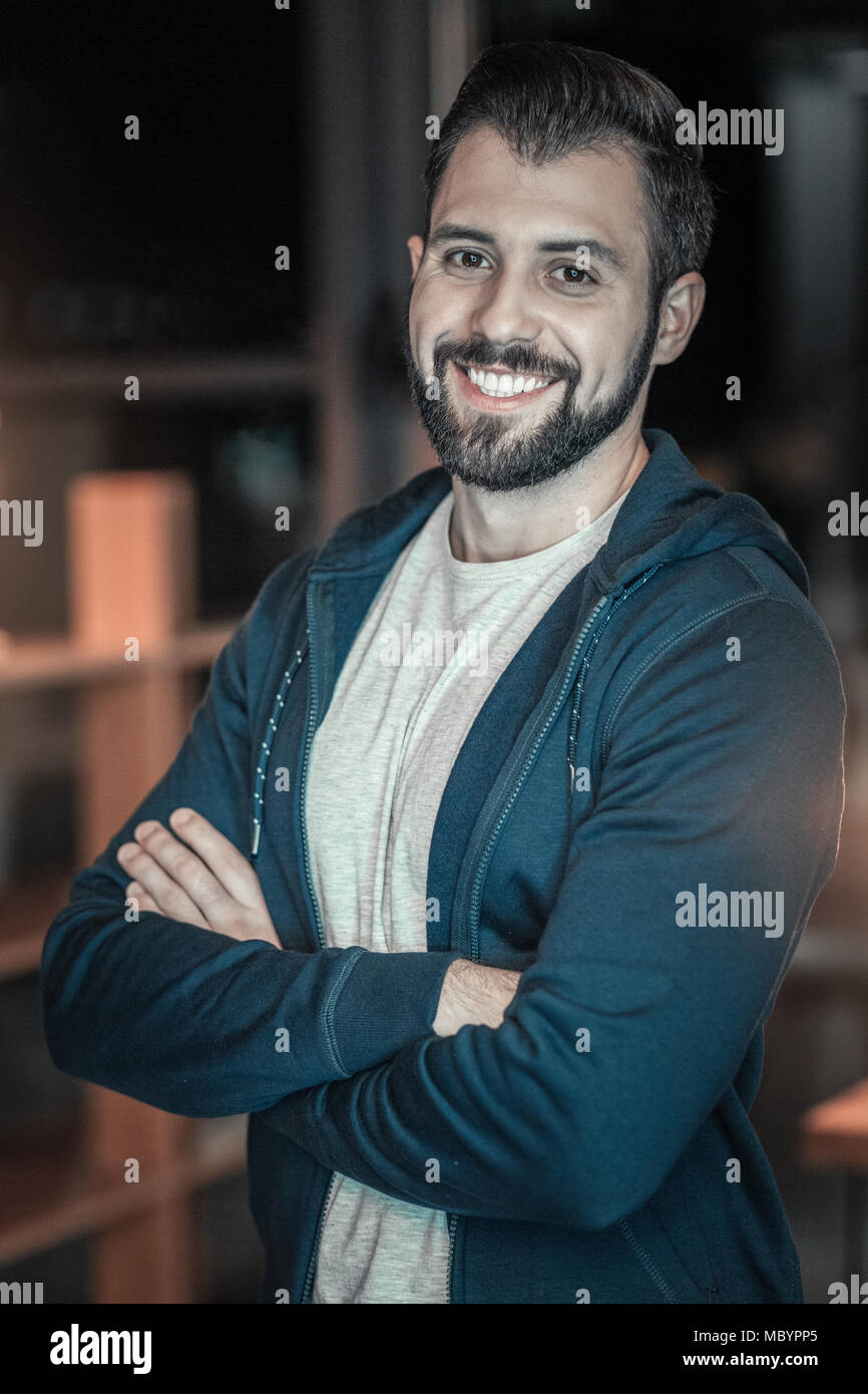 Jovial friendly hi-res stock photography and images - Alamy