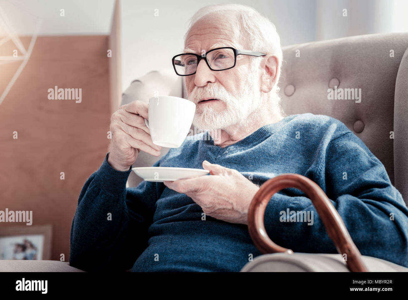Taking a sip hi-res stock photography and images - Alamy