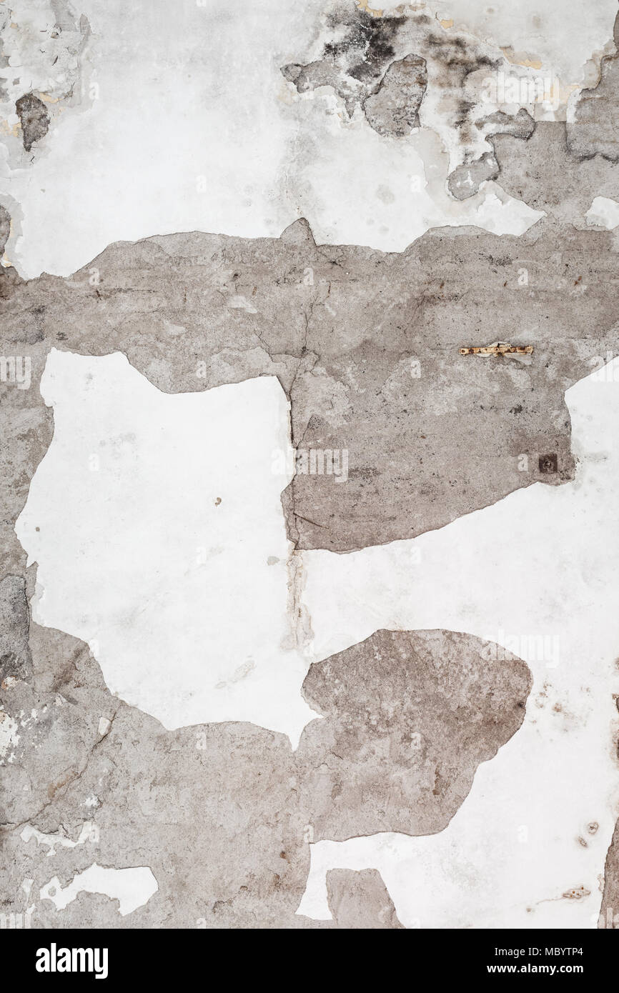 Chipped concrete wall texture Stock Photo - Alamy