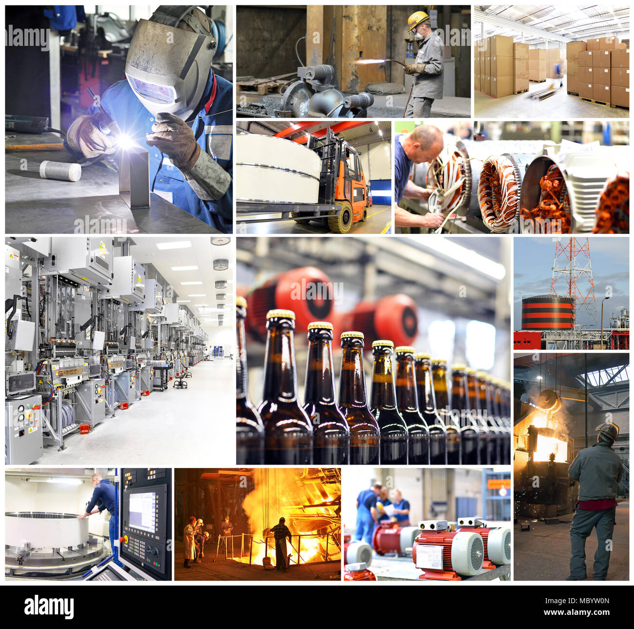 Collage technology hi-res stock photography and images - Alamy