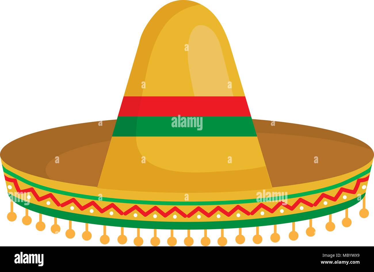 mexican culture classic hat Stock Vector Image & Art - Alamy